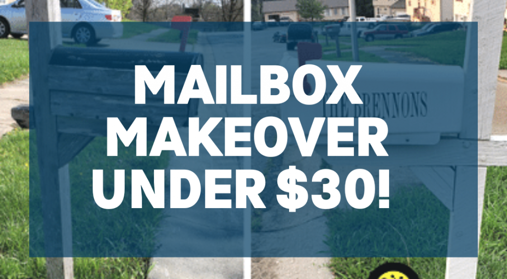Budget DIY: Mailbox Makeover Under $30 | Budget Blueprints