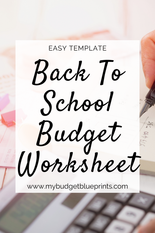13 Ways to go Back To School on a Budget | Budget Blueprints