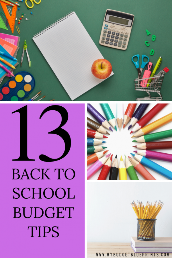 13 Ways to go Back To School on a Budget | Budget Blueprints